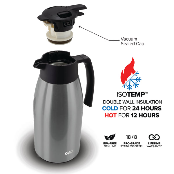 2 Liter Coffee Pitcher w/ 90mm Screw Cap
